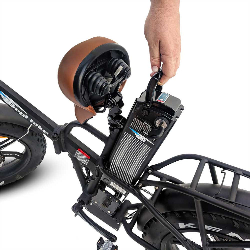 20-inch Folding Fat Tire Electric Bike | Bagi Bike B20 Hero Plus